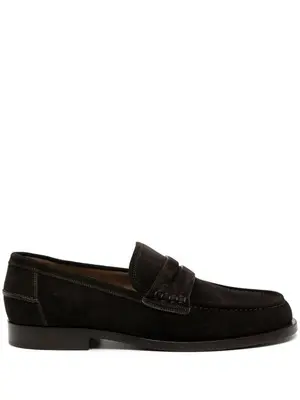 GIANVITO ROSSI Michael Suede Loafers