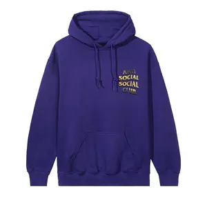 ANTI SOCIAL SOCIAL CLUB 747k Hoodie Purple