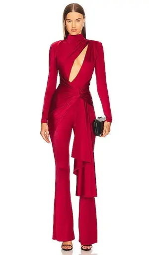 Michael Costello Zip Up Jumpsuits