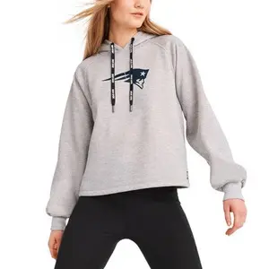 Dkny New England Patriots Dolman Raglan Pullover Hoodie