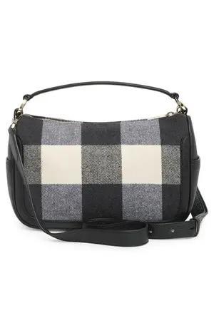Kate Spade New York Smoosh Check Crossbody Bag