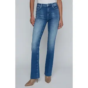 L'Agence Ruth Straight Leg Jeans - Castro