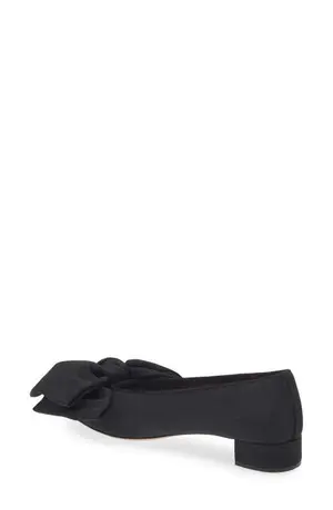 LOEFFLER RANDALL Noa Bow Block Heel Pumps - Black