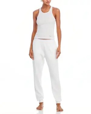 Alexander Wang Ribbed Racerback Tank Top