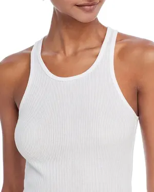 Alexander Wang Ribbed Racerback Tank Top