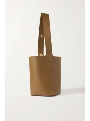 Loewe Pebble Embellished Leather Bucket Bag