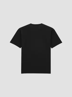 Saint Laurent Cassandre T-shirt In Pique - Black