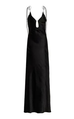 Anna October Terrin Cutout Maxi Slip Dress
