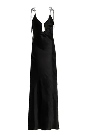 Anna October Terrin Cutout Maxi Slip Dress