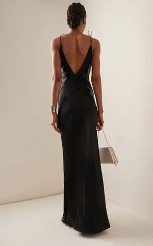 Anna October Terrin Cutout Maxi Slip Dress
