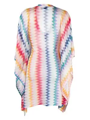 Missoni Zigzag Crochet-knit Kaftan