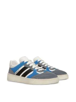 Bally Panelled Suede Sneakers - Grey