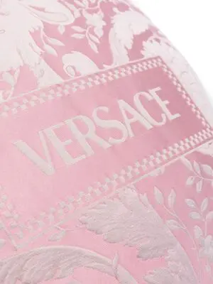 Versace Barocco Silk-linen Cushion
