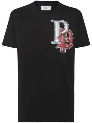 Philipp Plein Gothic Plein Cotton T-shirt