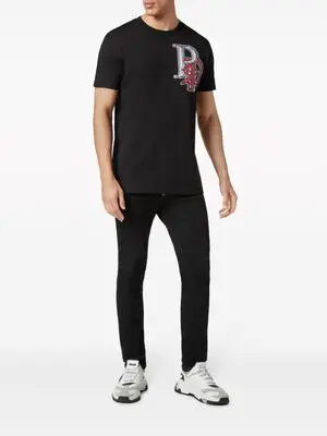 Philipp Plein Gothic Plein Cotton T-shirt