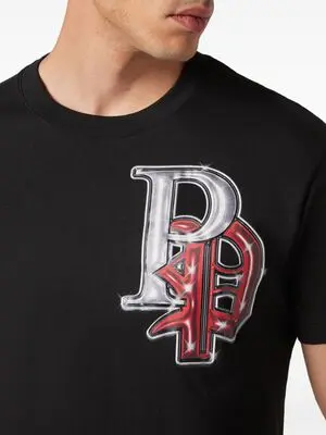 Philipp Plein Gothic Plein Cotton T-shirt