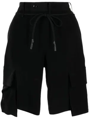 Yohji Yamamoto Cargo Pocket Shorts - Black