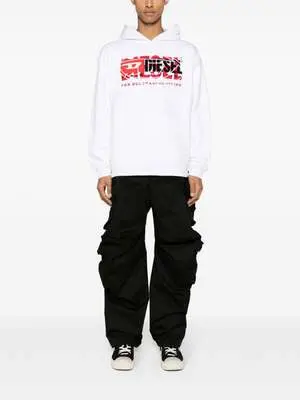 DIESEL® Cotton Jersey Hoodie