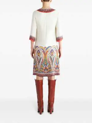 Etro Paisley-print Cady Dress