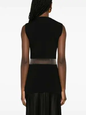 TOTEME High-neck Sleeveless Top