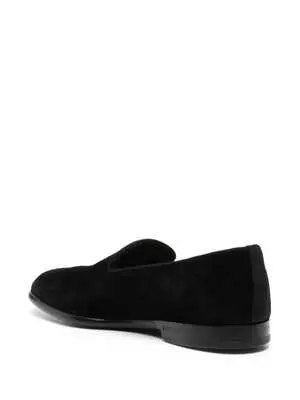 Dolce & Gabbana Velvet Loafers - Black