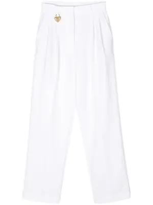 Moschino Heart Lock Tailored Trousers