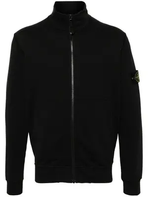 Stone Island Cotton Jersey Cardigan