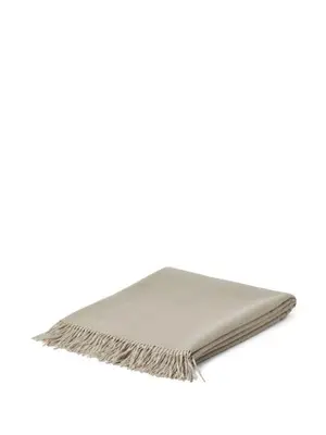 Brunello Cucinelli Fringed Cashmere Blanket