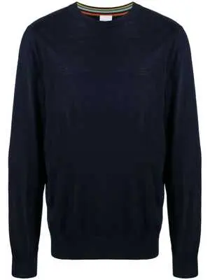 Paul Smith Fine-knit Jumper - Blue