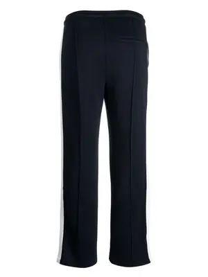 Mcm Essential Logo-embroidered Terry Track Pants - Blue
