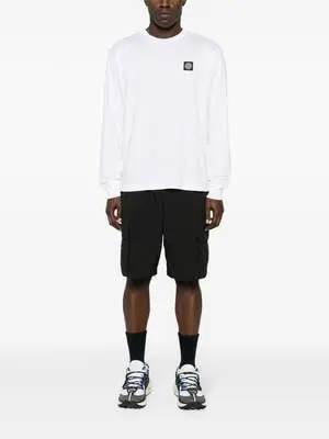 Stone Island Logo-patch Cotton T-shirt
