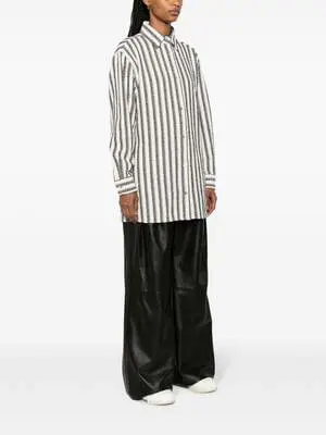 Off-White Arrows-embroidered Woven Shirt