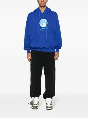 Off-White Moon Print Hoodie