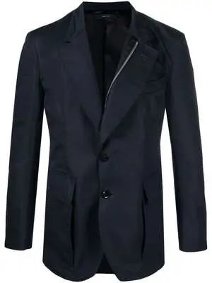 TOM FORD Zipped-up Single-breasted Blazer