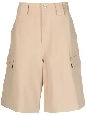 Off-White Logo-embroidered Cargo Shorts