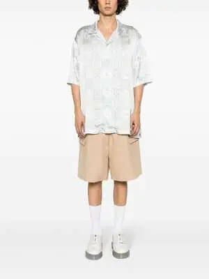 Off-White Logo-embroidered Cargo Shorts