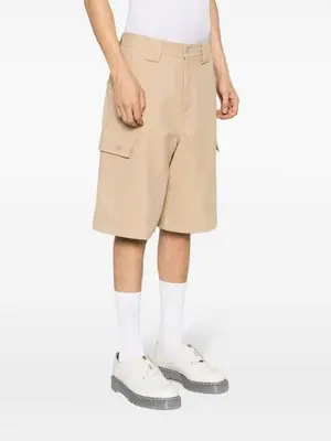 Off-White Logo-embroidered Cargo Shorts