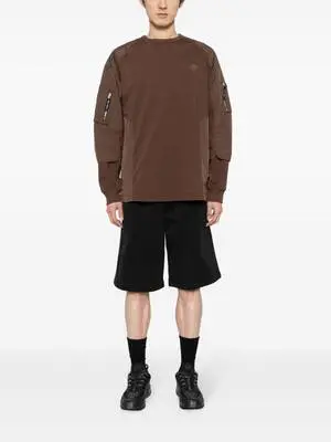 SPOONYARD Crew-neck Cotton Sweatshirt