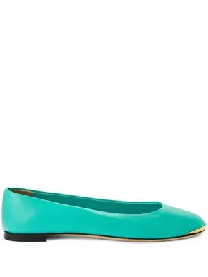 Giuseppe Zanotti Almond Toe Flats For Women