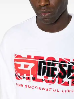 DIESEL® Logo Embroidered Sweatshirt