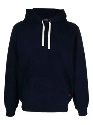 Polo Ralph Lauren Embroidered-logo Fleece Hoodie