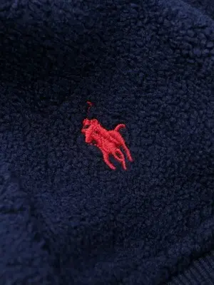 Polo Ralph Lauren Embroidered-logo Fleece Hoodie