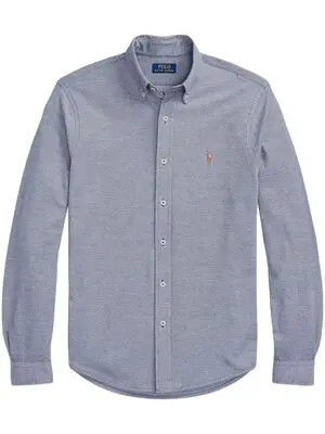 Polo Ralph Lauren Polo Pony-embroidered Cotton Shirt - Blue