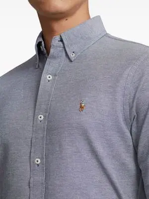 Polo Ralph Lauren Polo Pony-embroidered Cotton Shirt - Blue