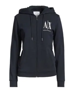 Armani Exchange Zip Up Sweatshirts Hoodies For Women