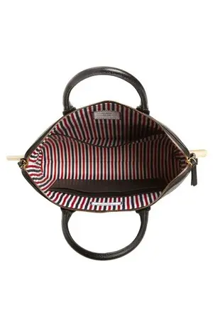 Thom Browne Slim Pebbled Leather Briefcase
