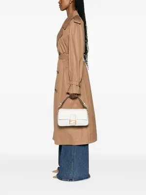 Fendi Ff Leather Shoulder Bag