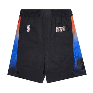 Kith X Nike For New York Knicks Short Swingman - Black