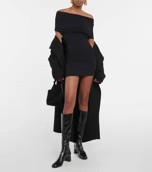 Wardrobe.NYC Off-shoulder Minidress
