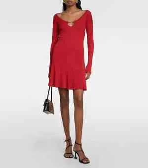 Jacquemus La Mini Robe Pralu Minidress - Black